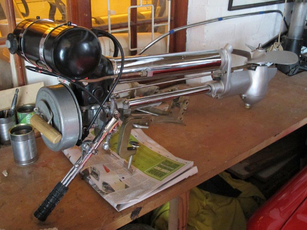 CKD Boats - Roy Mc Bride: Restoration of the British Seagull engines