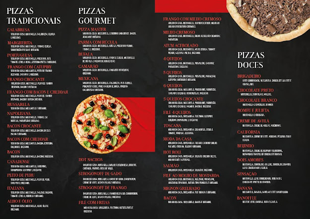 Olho Aberto Paraná A Master Pizza Delivery Tem Mais De 40 Sabores De