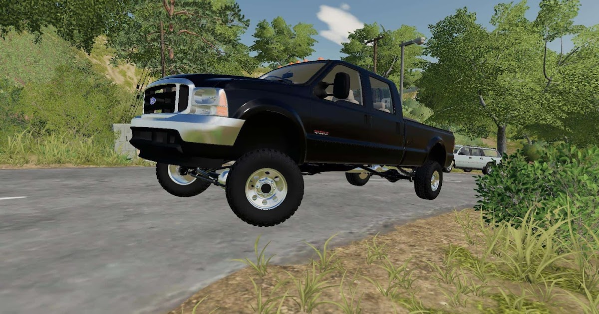 FS19 1999 FORD F350 v1.0 - FS 19 & 22 USA Mods Collection