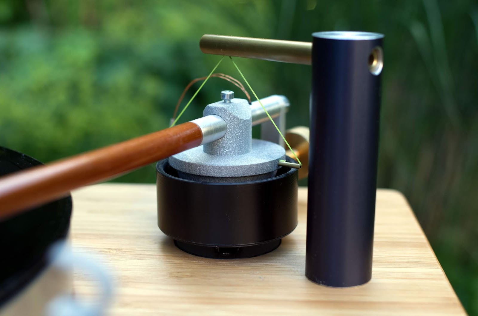 Calypso Silicone Oil Tonearm - Daniel's beautiful DIY Turntable