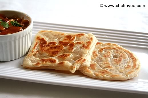 indian recipe: Malaysian Roti Canai - Recipe