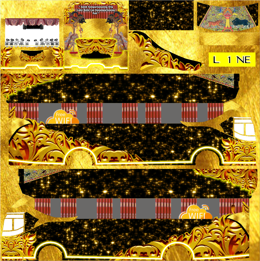 Livery Bus Simulator Indonesia New 2 - Skin Bus Simulator Indonesia