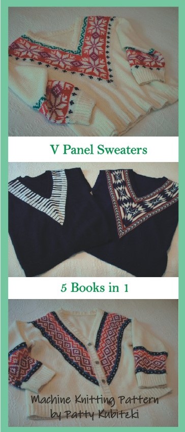 Secrets From The Heart - Empowered Life: V Panel Sweaters - Machine ...