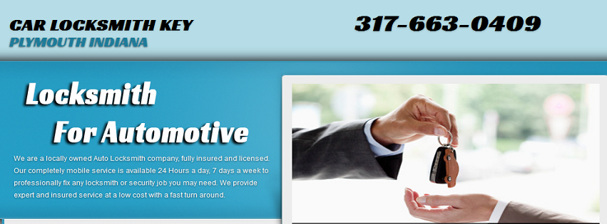 Car Locksmith Key Plymouth IN