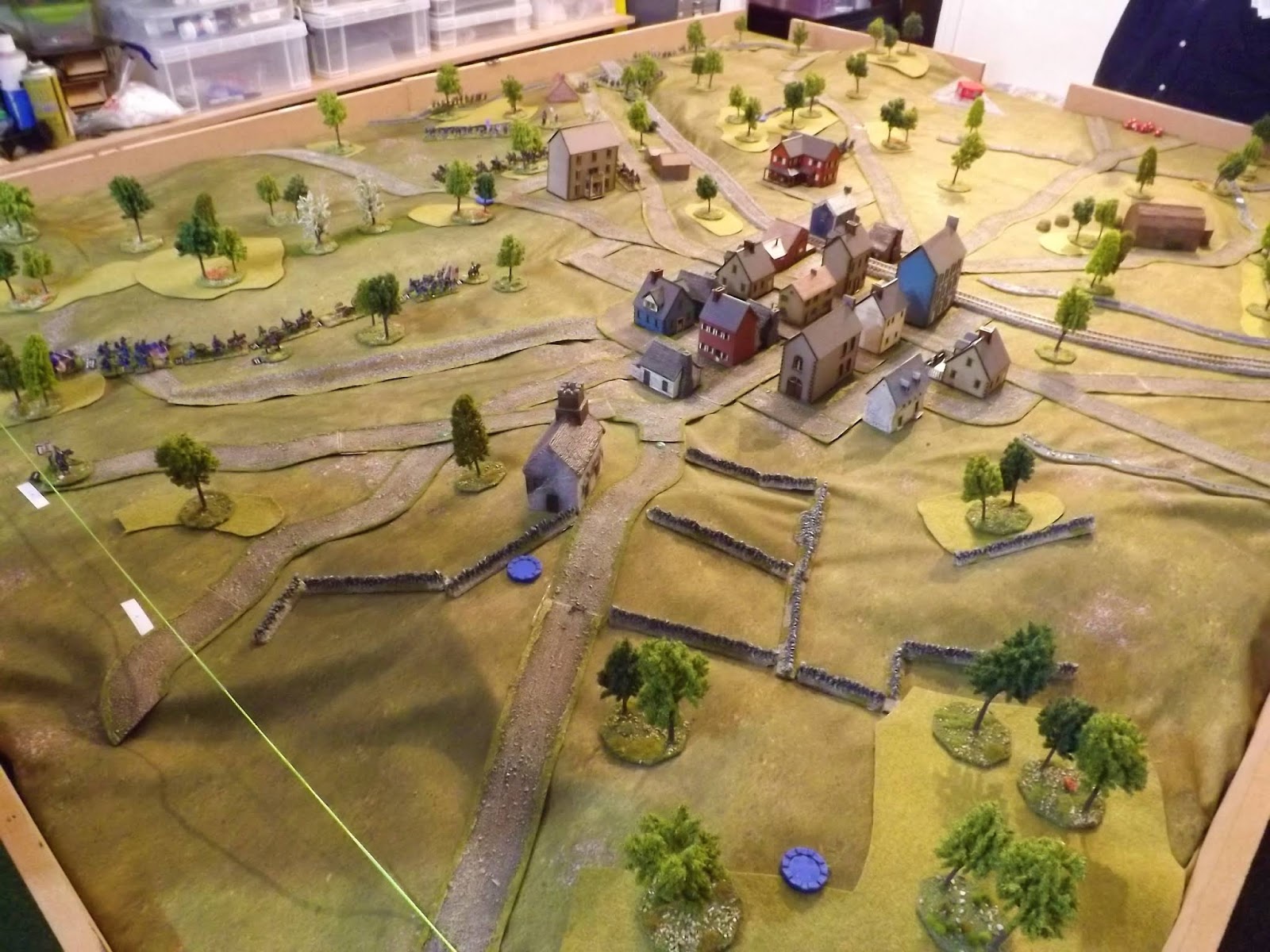 JJ's Wargames: The Battle of Gettysburg, First Day - Fire & Fury ...