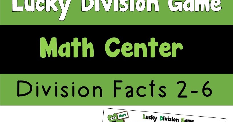 Freebie! Lucky Division Game | Teacher's Take-Out