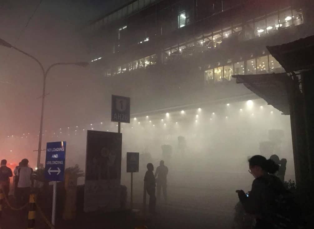 Fire hits SM Megamall construction site