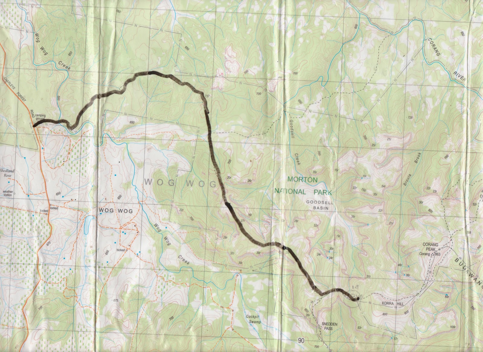 Amanda Findley Shoalhaven Greens: Wog Wog to the Castle Walking Trail ...