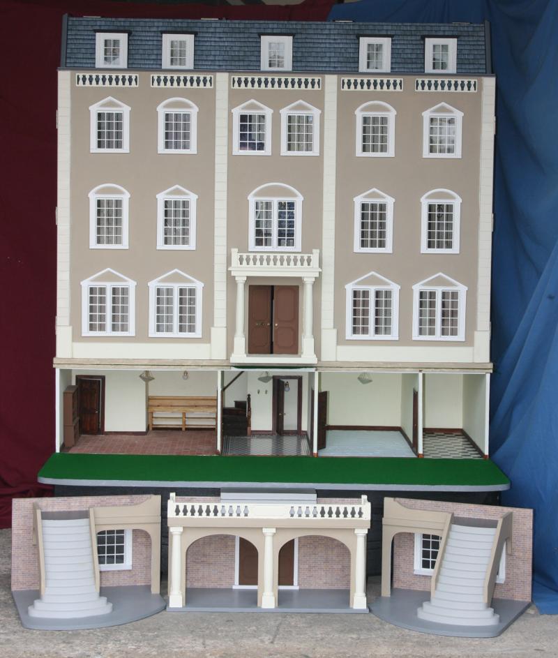 misminicasas: Cottesmore House Manor, la fachada.