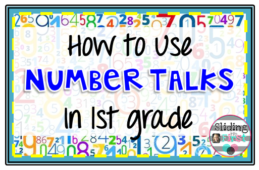 Number Talks in First Grade | Teach & Play with Mrs J