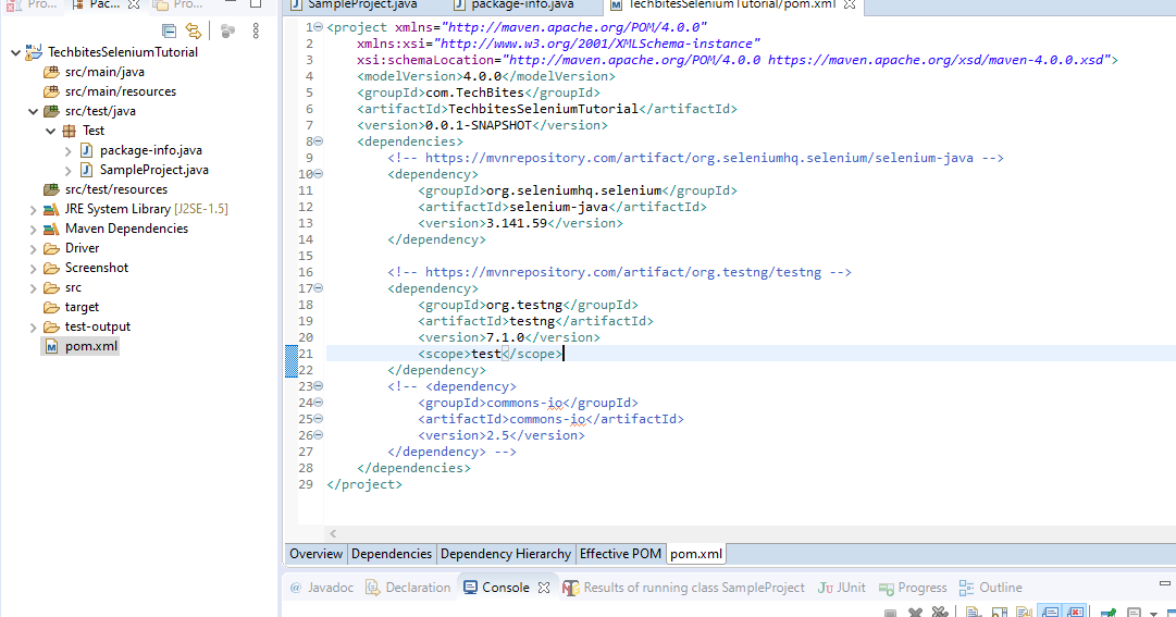 Selenium Webdriver Java Tutorials Xpath Capturing Testng Web Selenium