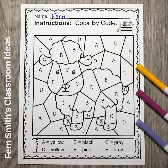 Just Published! Alphabet Color By Code Remediation for Struggling ...