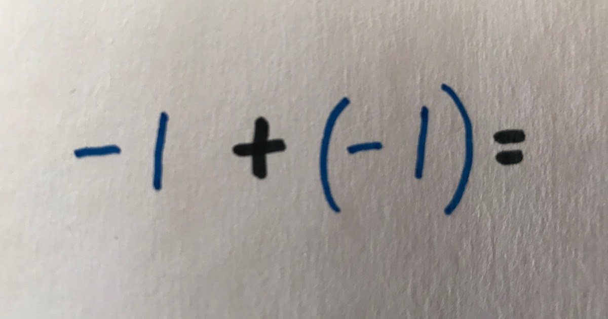 Mr. Carter's Dojo: Negative Zones