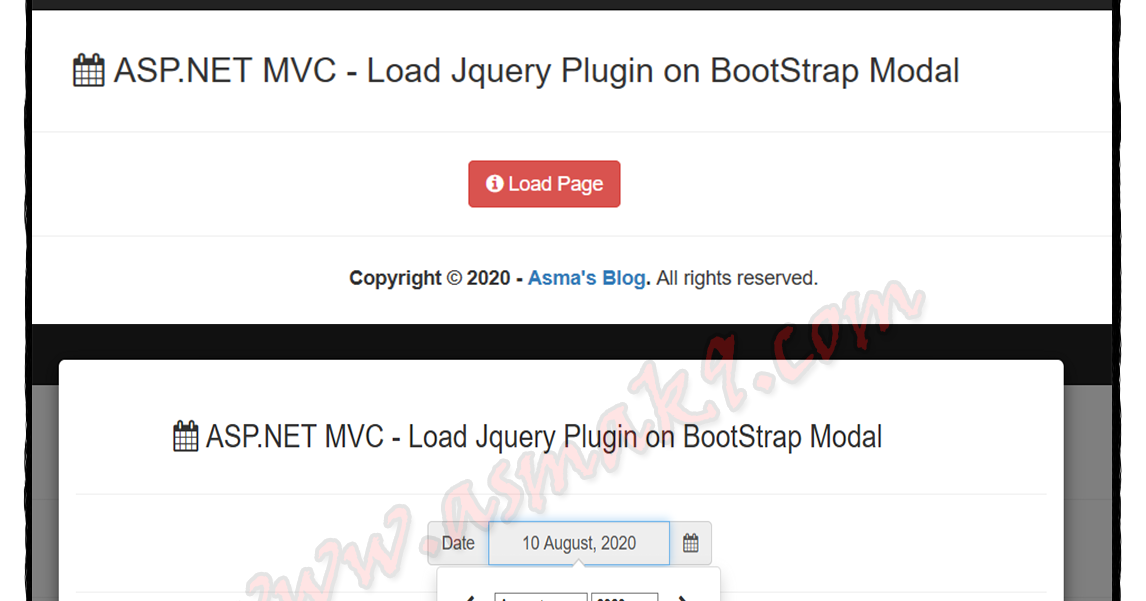 Aspnet Mvc Load Jquery Plugin On Bootstrap Modal Asmas Blog 5086