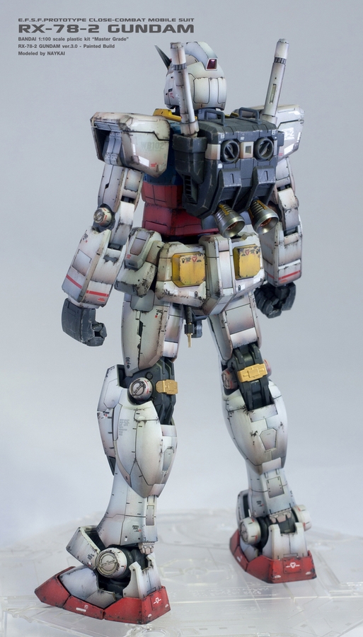 Custom Build: MG 1/100 RX-78-2 Gundam Ver. 3.0 + LED