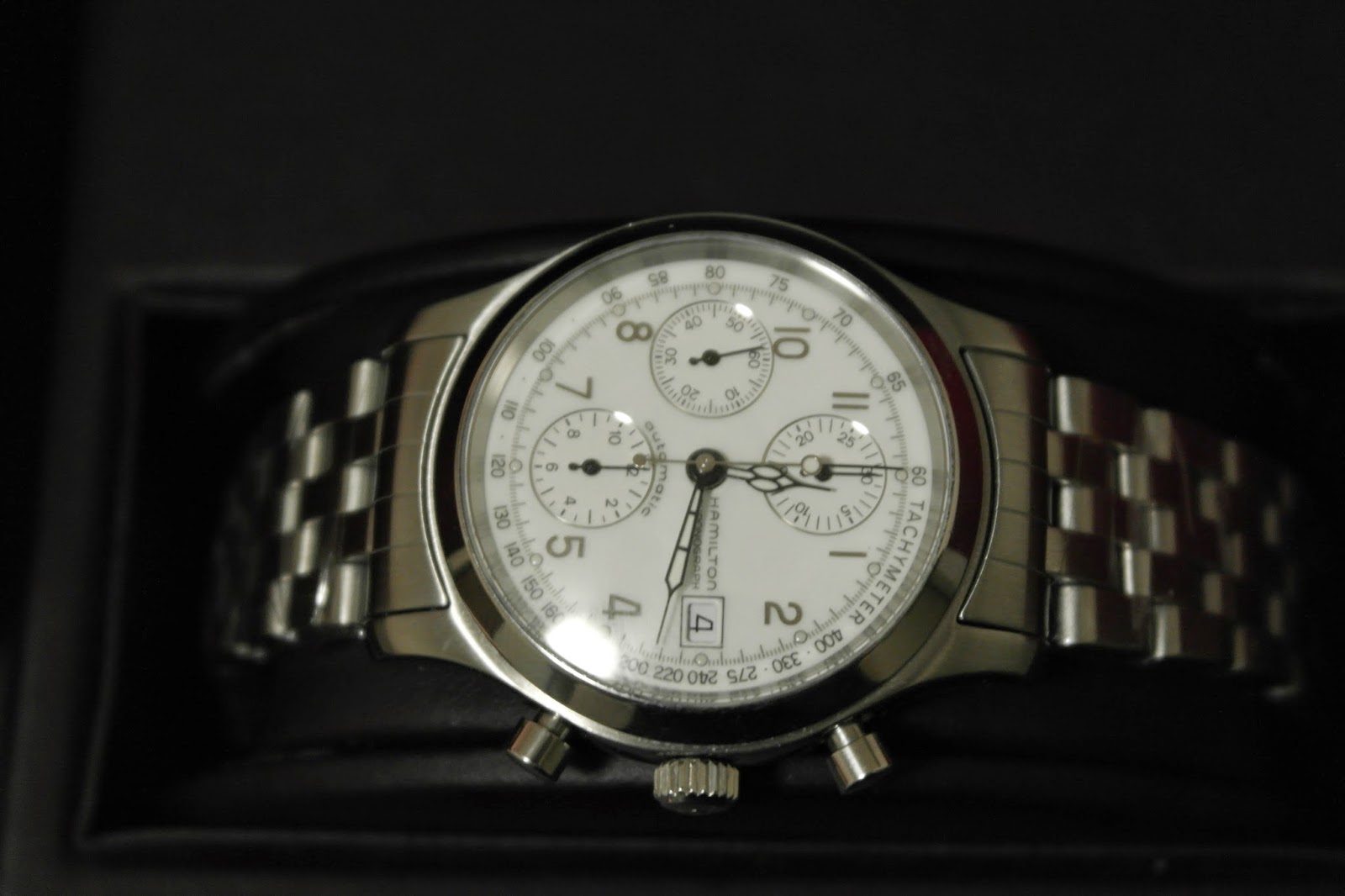 C-segment Wrist Watches: Hamilton Khaki Field Chronograph (Model No : 3828)