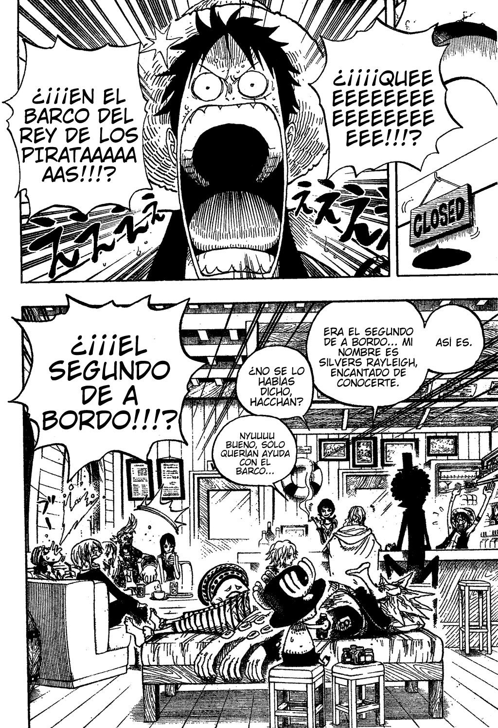 One Piece Manga Capitulo 506. Roger y Raileigh ~ ParaisoGrandLine