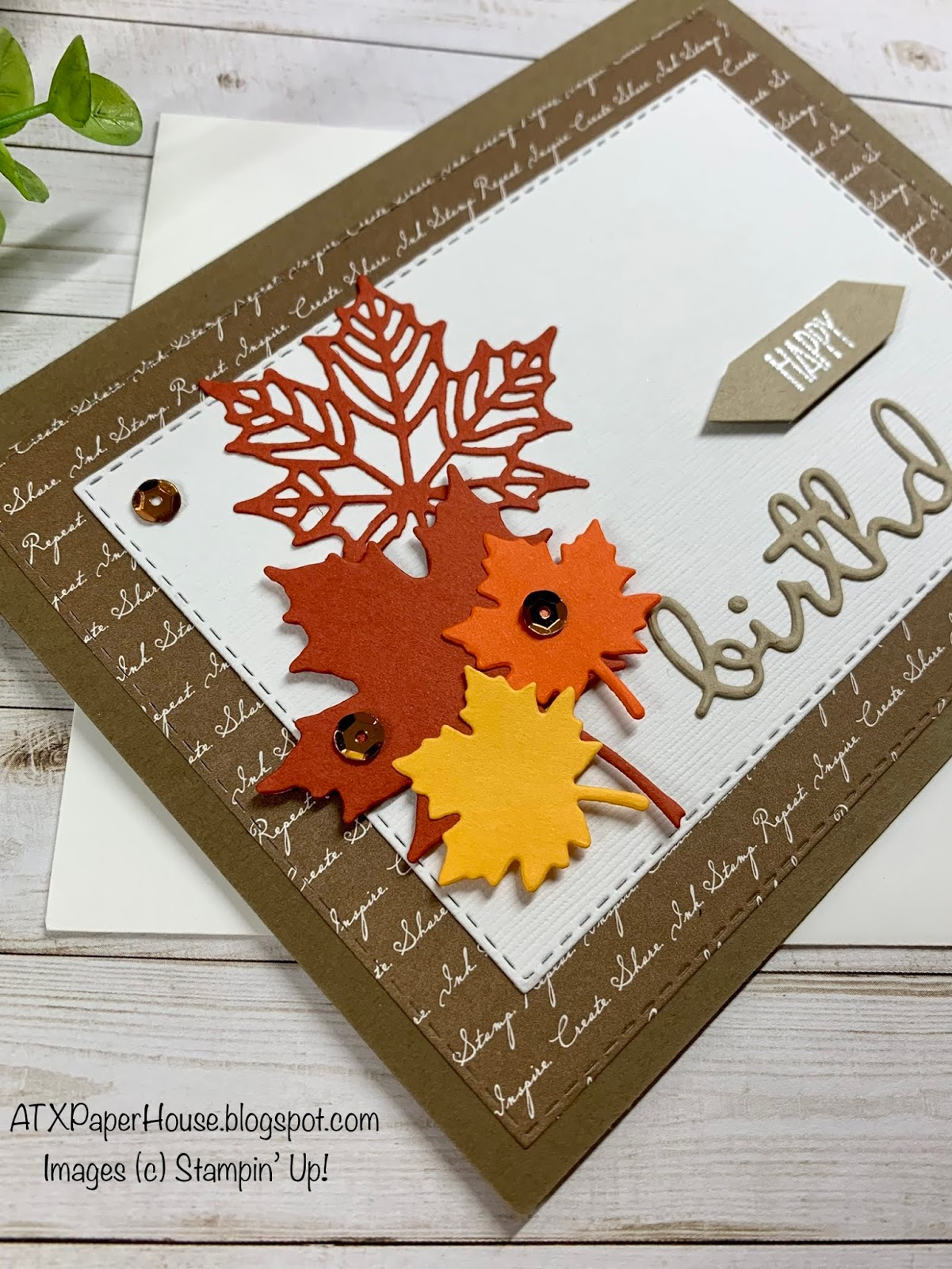 ATXPaperHouse: Card: Fall Birthday