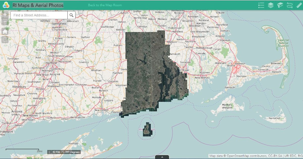 Digital Mapping: RI Maps & Aerial Photos