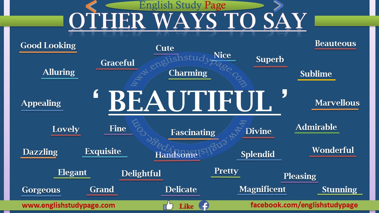 OTHER WAYS TO SAY other-ways-to-say
