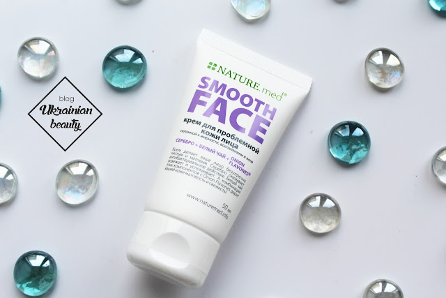 Nature.Med Smooth Face Facial Cream For Oily, Spotty Skin - Ukrainian ...