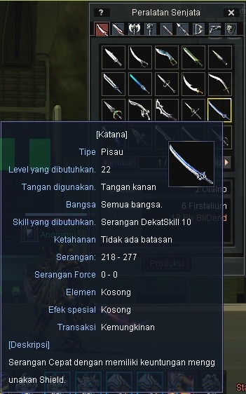 RF Crafting Senjata Injure | Semua Tentang Rising Force Online