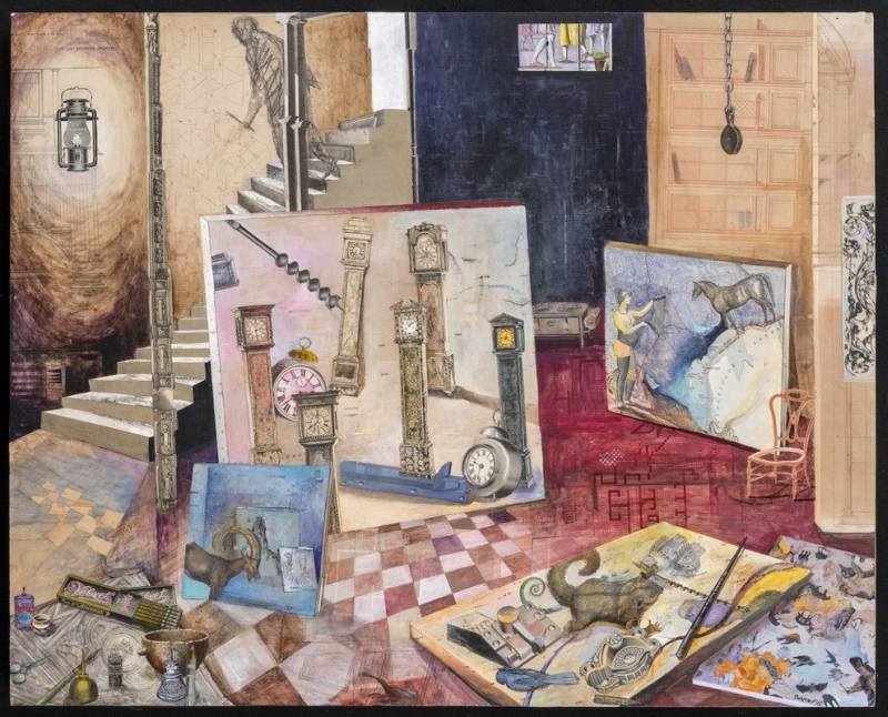 El Hurgador [Arte en la Red]: Josh Dorman (I) [Pintura, collage, dibujo ...