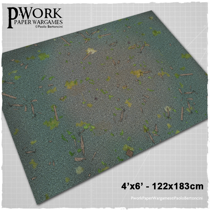 Wargame News and Terrain: Pwork Wargames: Fantasy Cobblestone City ...