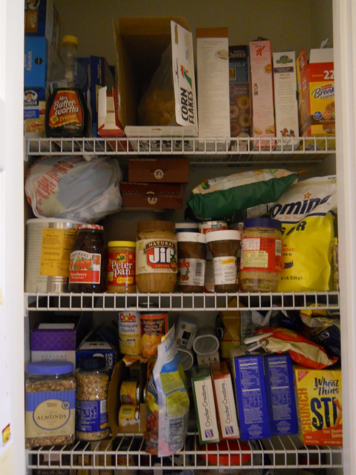 Creating a Frugal and Provident Life: A Look at My Stockpile/Food ...