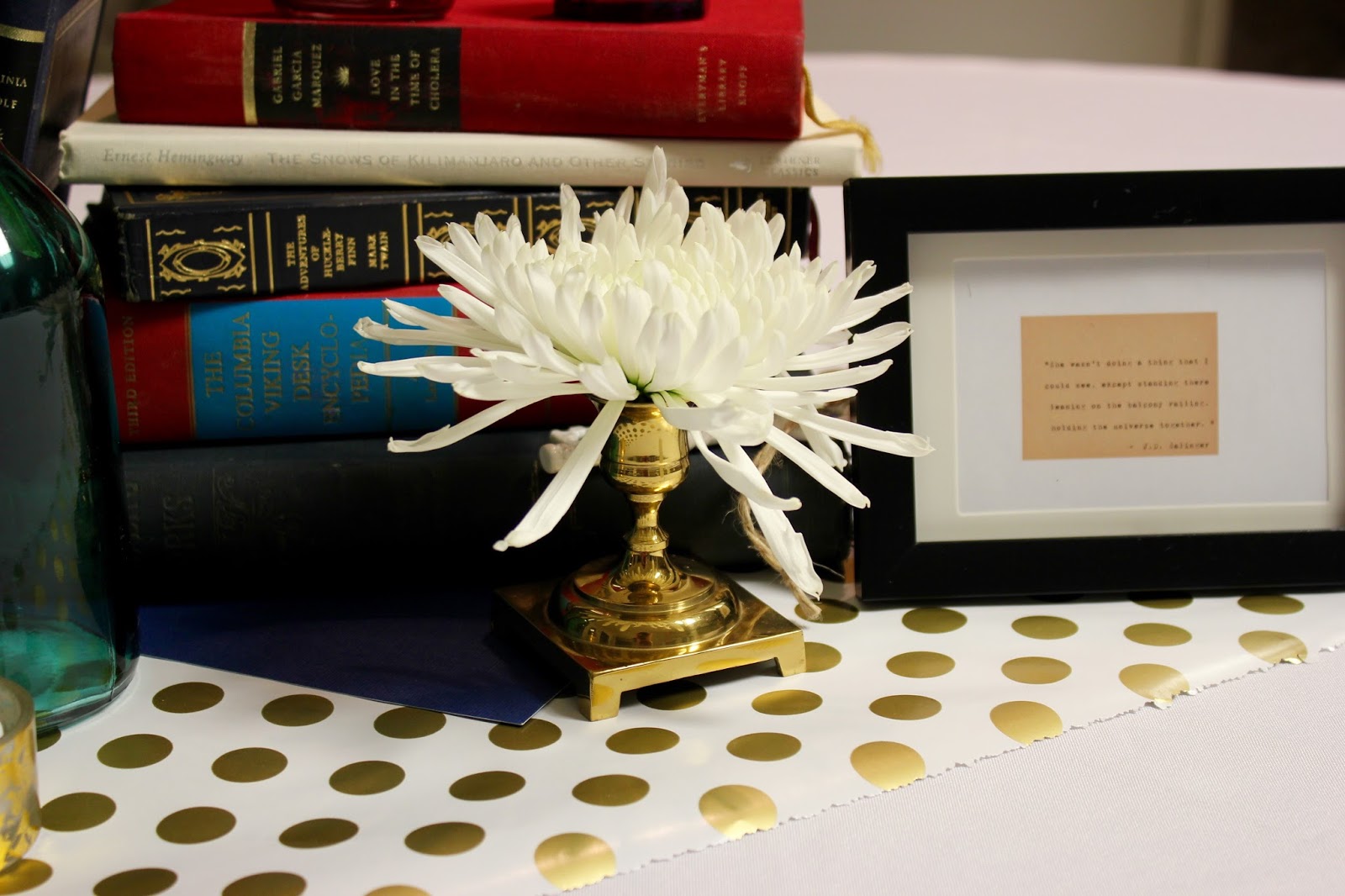 D.I.Y. Louisville: Vintage Library Wedding Reception