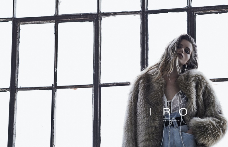 IRO Fall/Winter 2019 Campaign featuring Abbey Lee Kershaw