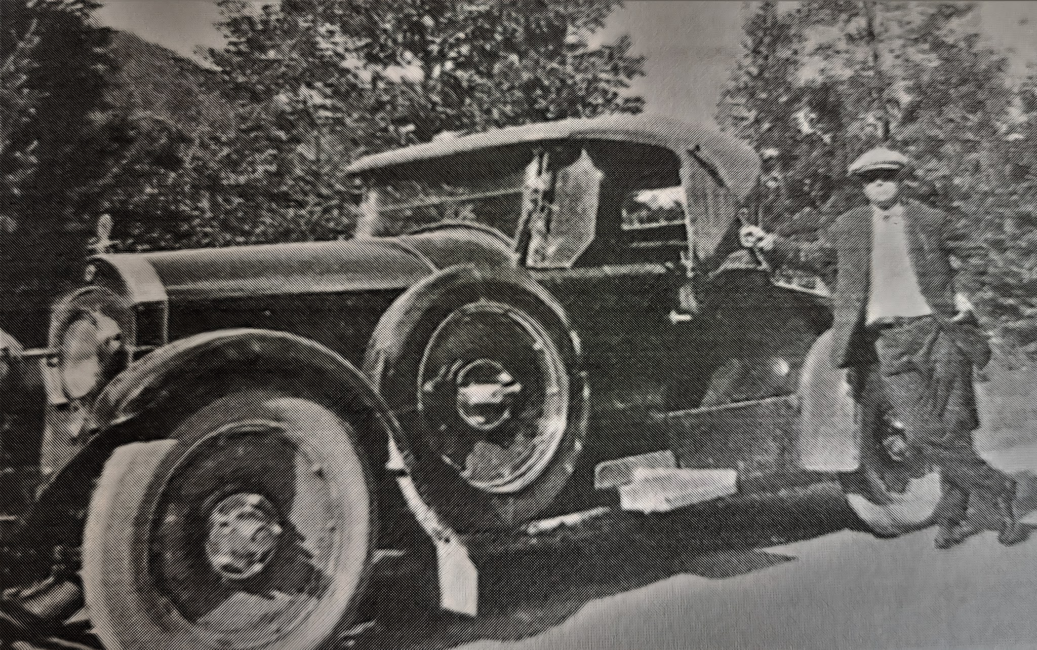 1920s Bootlegger Car