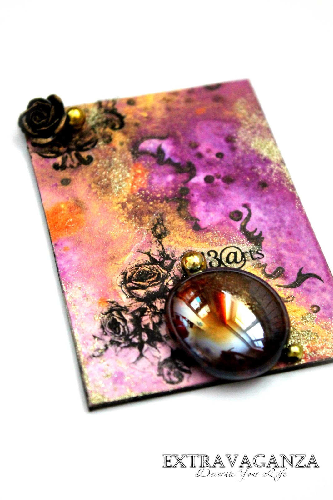 13 arts: Artist Trading Cards "13 textures"