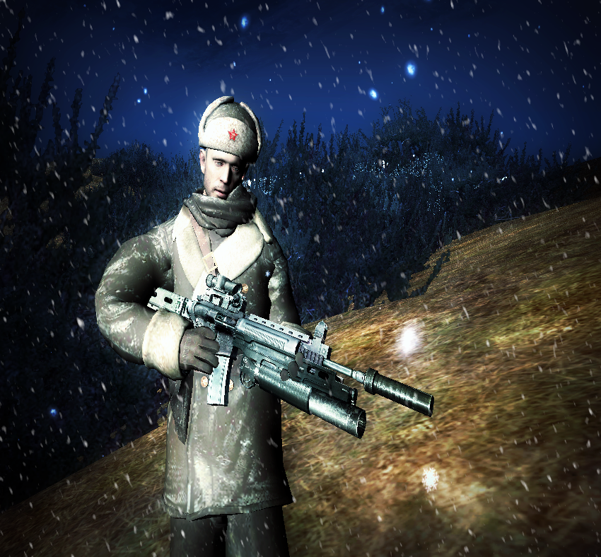 KOHDYKTOPZONE: CoD Black Ops - Russian soldier