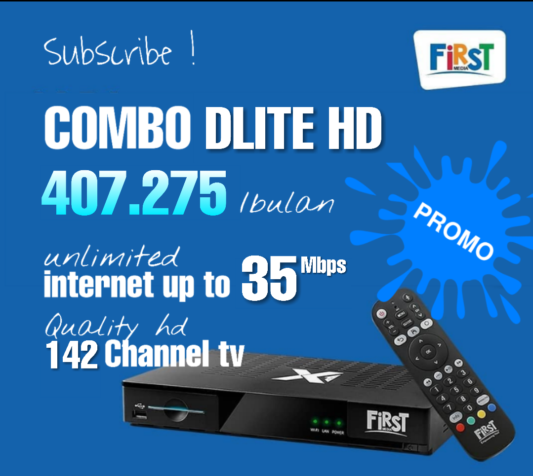 PAKET PROMO FIRST MEDIA TERBARU