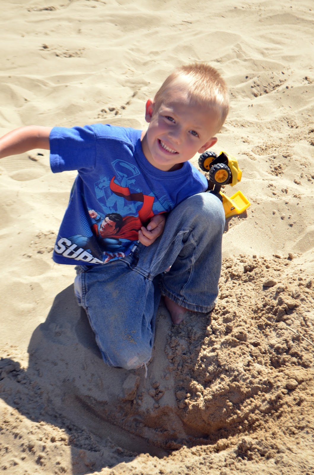 Pleasant Dreams Farm: Sun, sand, fun and crashes.