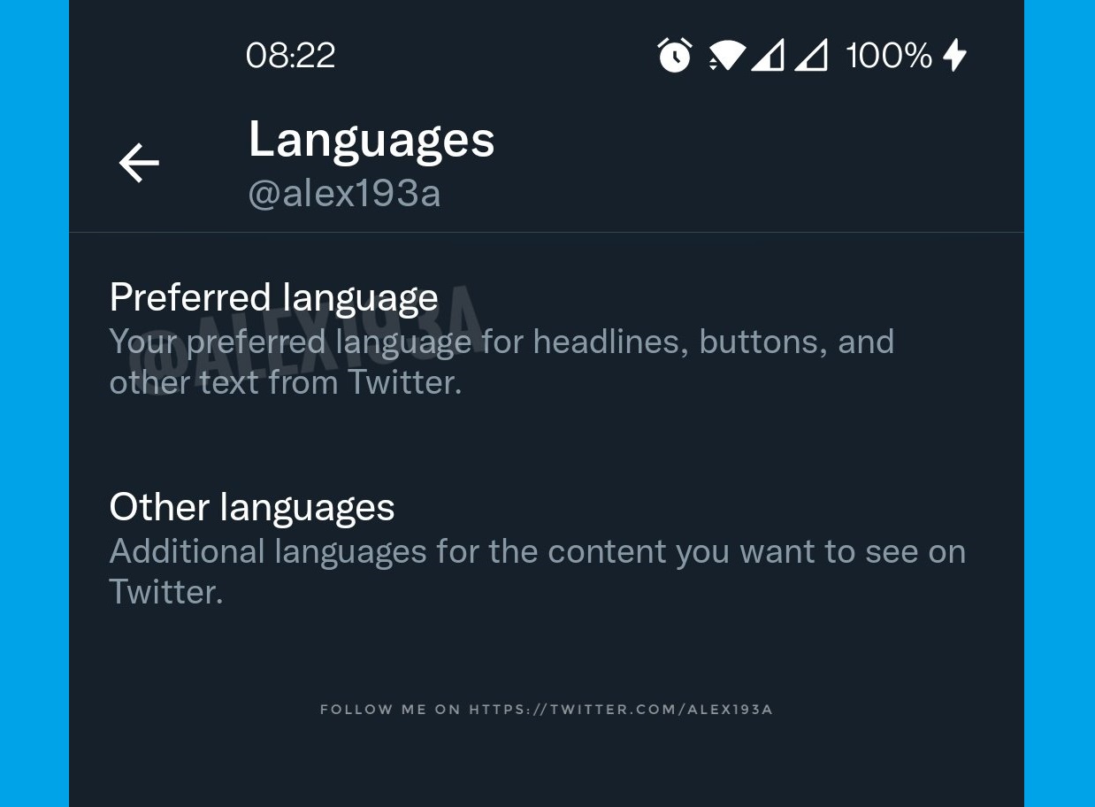 Twitter Tests The Much Awaited In Application Language Change