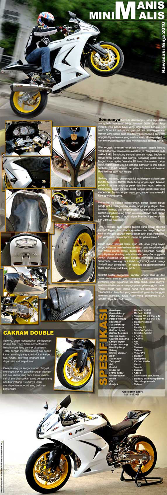 Otomotif-Inet™ - Aneka Gambar Modifikasi Motor Sumber Inspirasi Anda