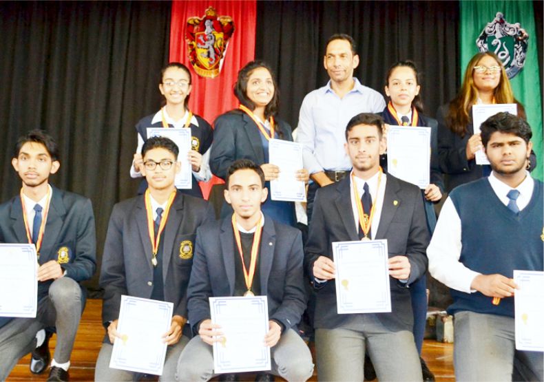 Lenz High & MHJ awarded their top 2019 learners
