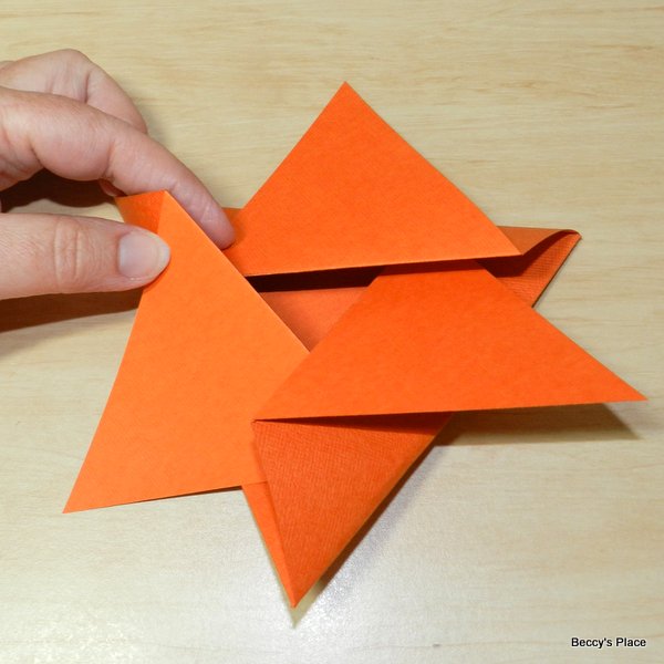 Beccy's Place: Tutorial - Star Fold Card