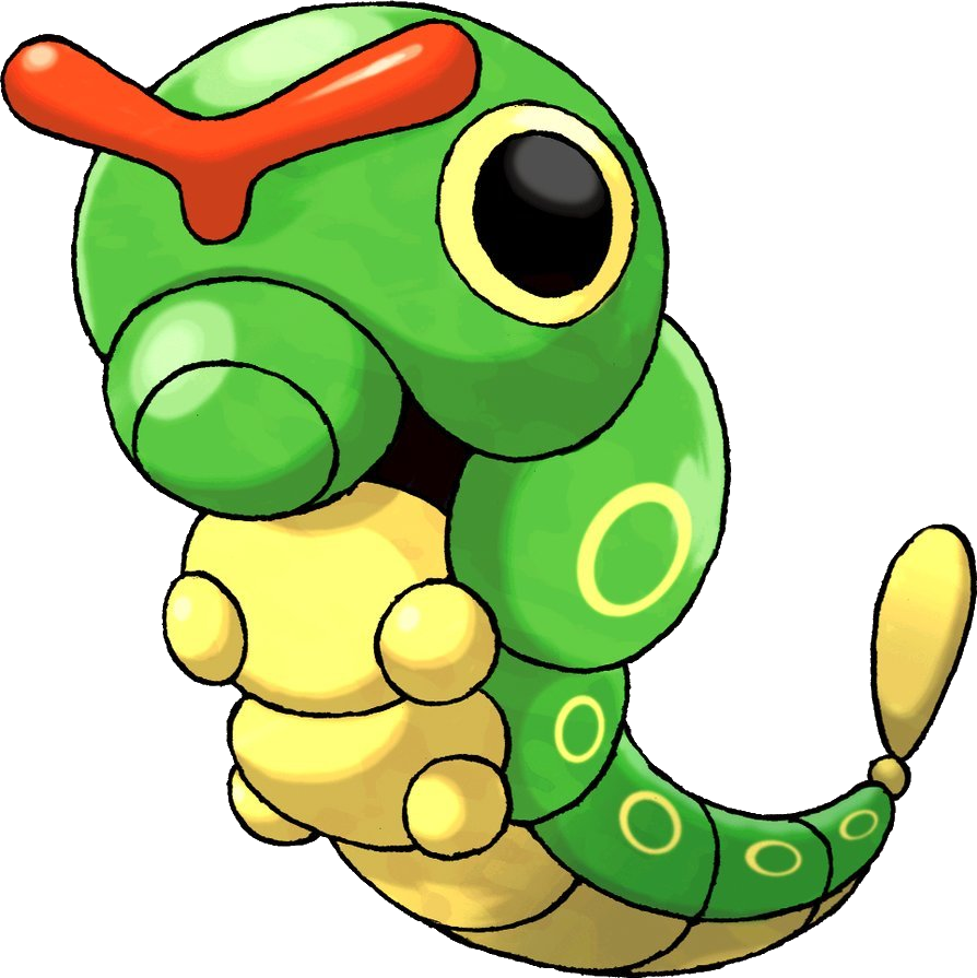 Pokenautas: Caterpie e suas evoluções Metapod e Butterfree
