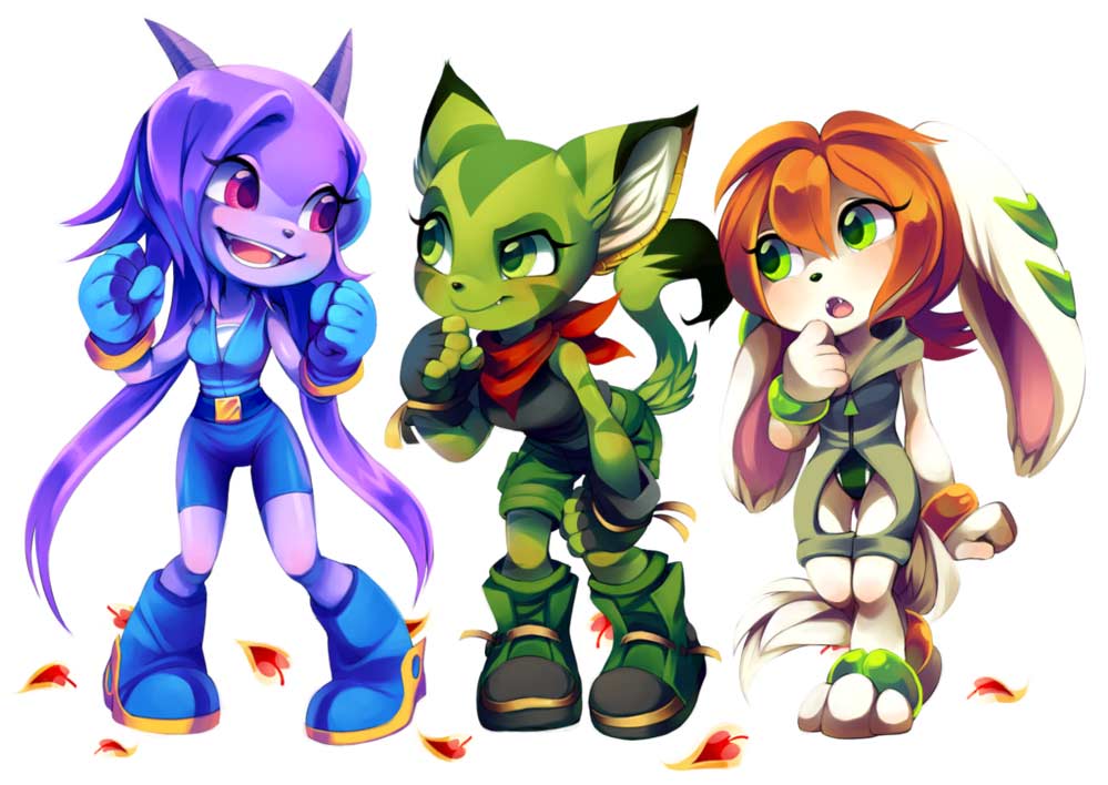 ''Freedom Planet'' characters turned into plush