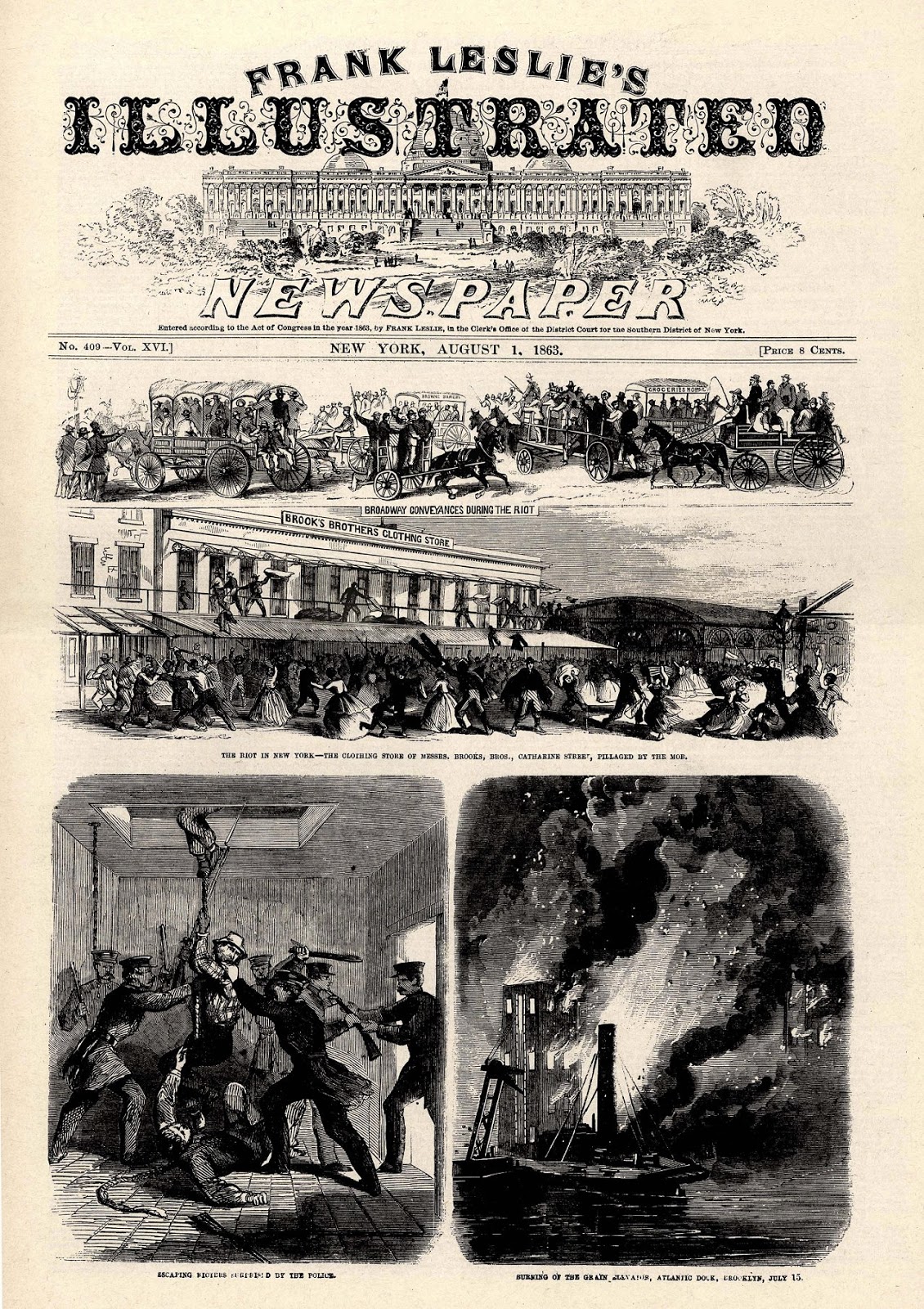 Yesterday’s Papers: A Broadside Ballad and the New York Draft Riots of 1863