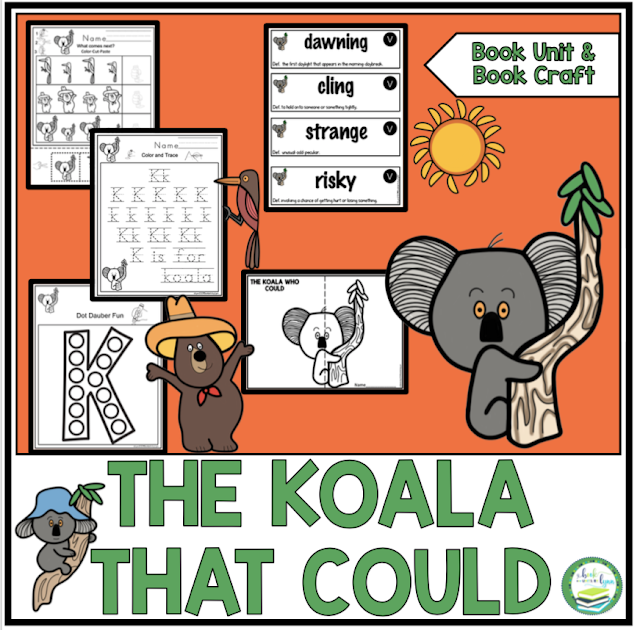 THE KOALA THAT COULD BOOK UNIT AND CRAFT ~ Book Units by Lynn