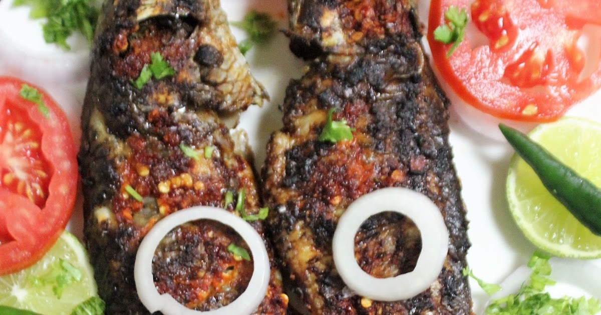 Bethica's Kitchen Flavours: Grilled Koi Maach (Climbing Perch Fish)