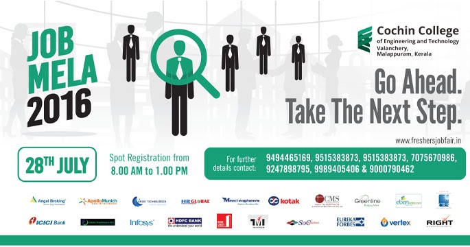 Job Mela (2016) - Kerala 28 July - Jobs