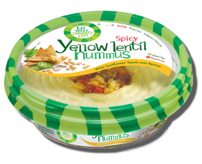 Spicy Yellow Lentil Hummus - The Blondissima