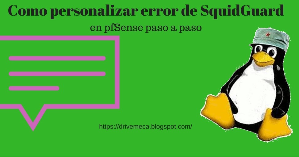 Como personalizar error de Squidguard en pfSense paso a paso ...