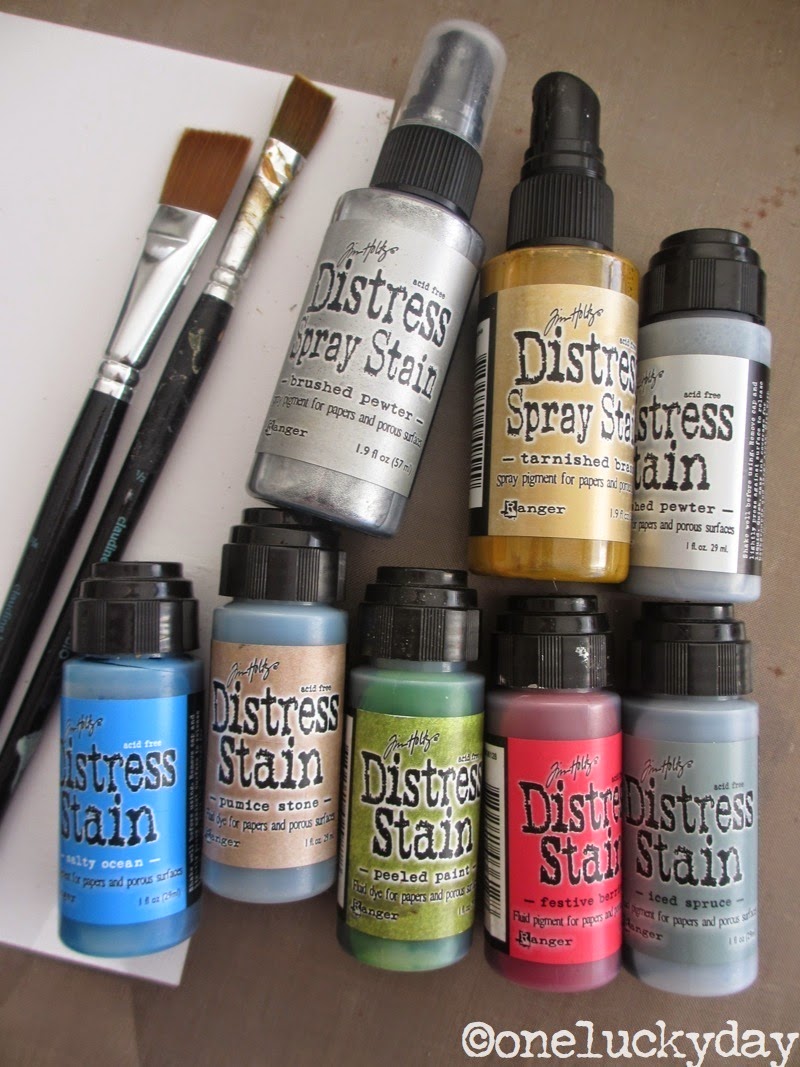 One Lucky Day: Tim Holtz Media Team: Modern Holiday