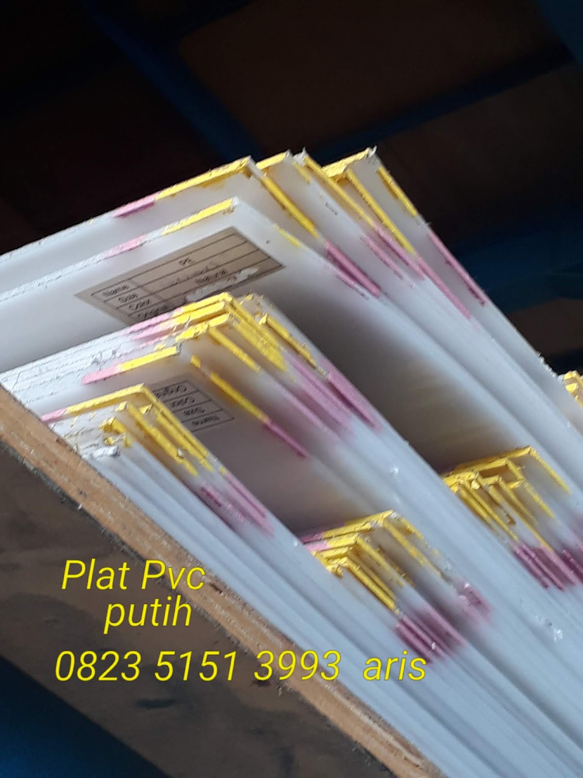 PAPAN PVC "MULIA" BOARD: JUAL PAPAN PLAT PVC SHEET